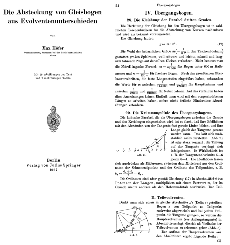 snippet – Track realignment using involutes | A railway track blog
